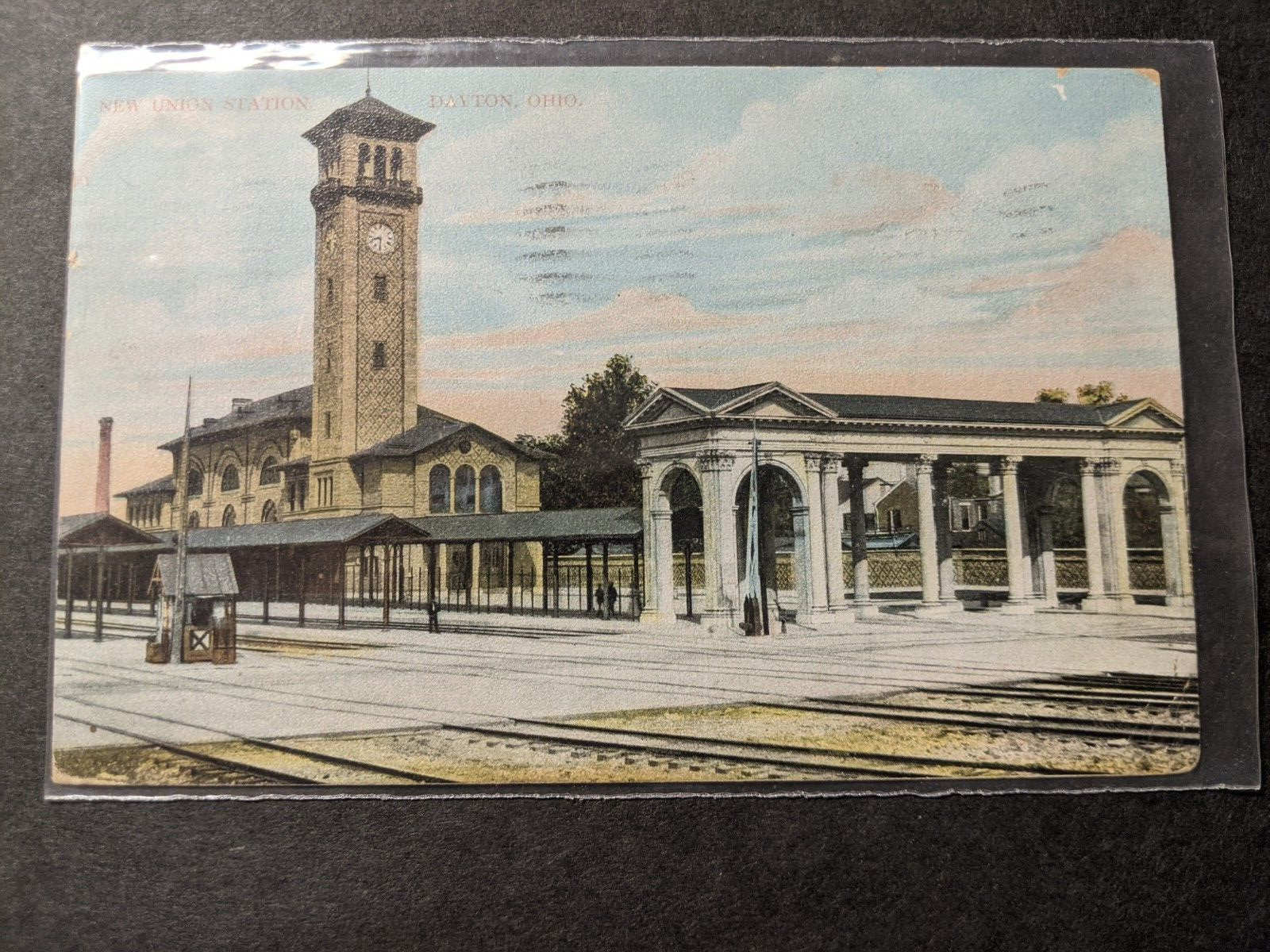 Dawn, Ohio 1907 Postcard Railroad Union Station, Dayton, OH | United ...
