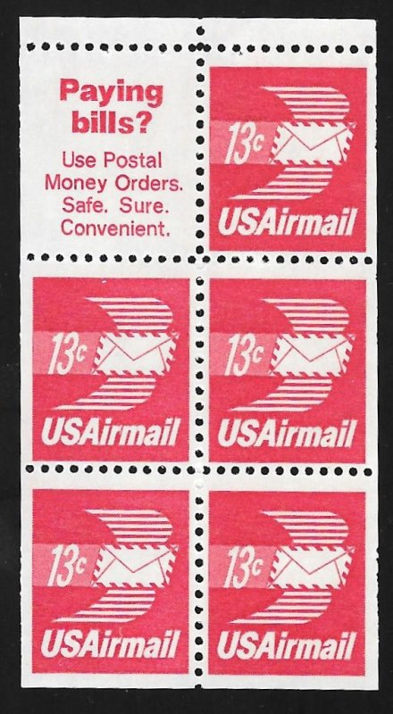 C79A 13 cents Winged Envelope Stamp mint OG NH XF DRY GUM | United ...