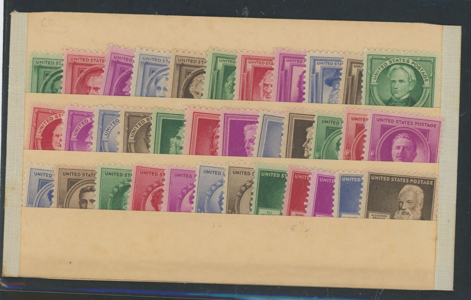United States #859-93 Mint (NH) Single (Complete Set) | United States ...