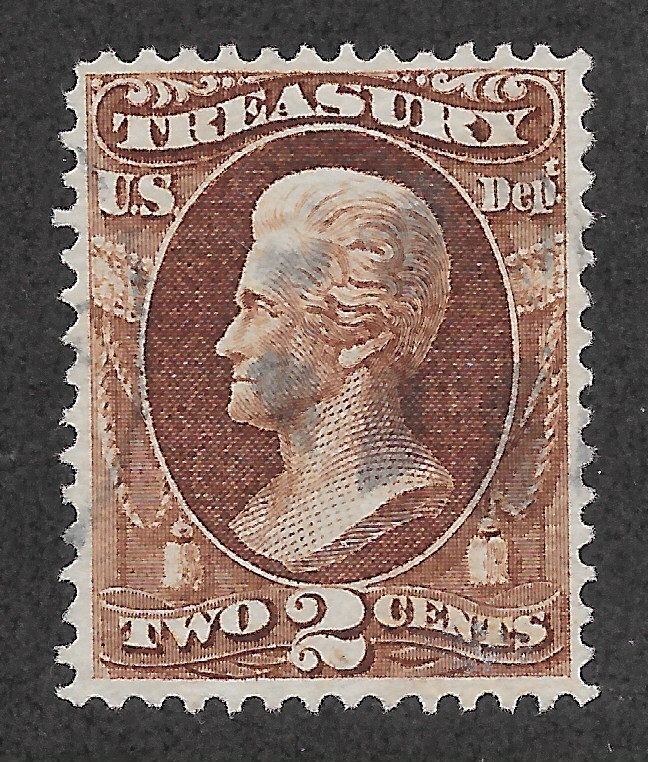 O73 Used, 2c. Treasury, VF, Free Insured Shipping, | United States ...