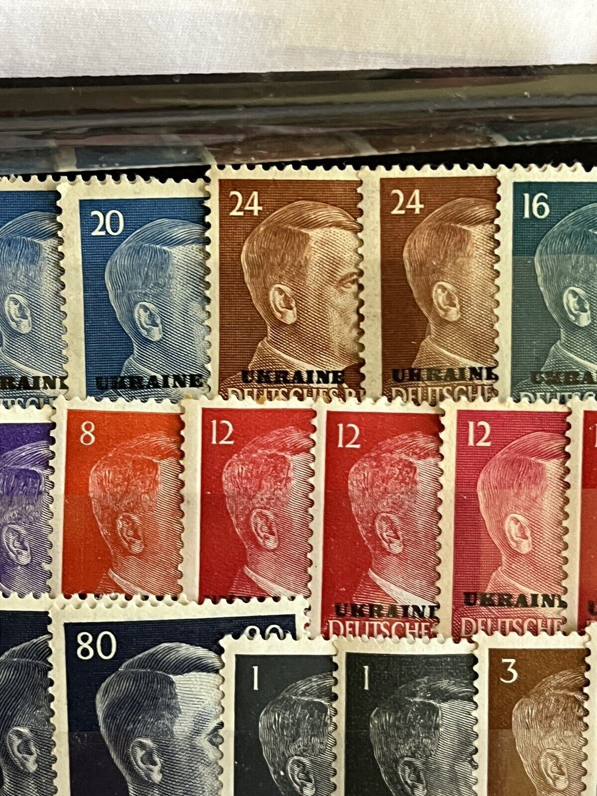 DEUTSCHES REICH - German Empire 1941 - 1945, Lot of WWII Hitler Stamps ...