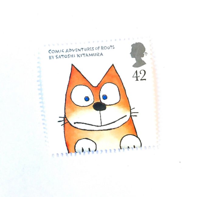 1 x Comic Adventures of Boots by Satoshi Kitamura UNused GB - 42p Mint ...