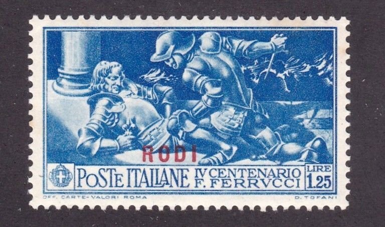 Rhodes 27 MH OG | Europe - Italy, General Issue Stamp / HipStamp