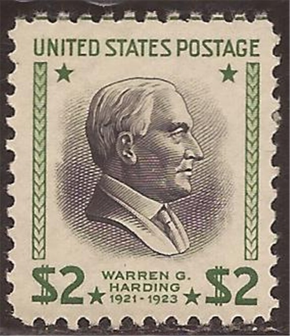 1938 $2 President Warren G. Harding - Stamp - VF MNH - Scott #833 ...