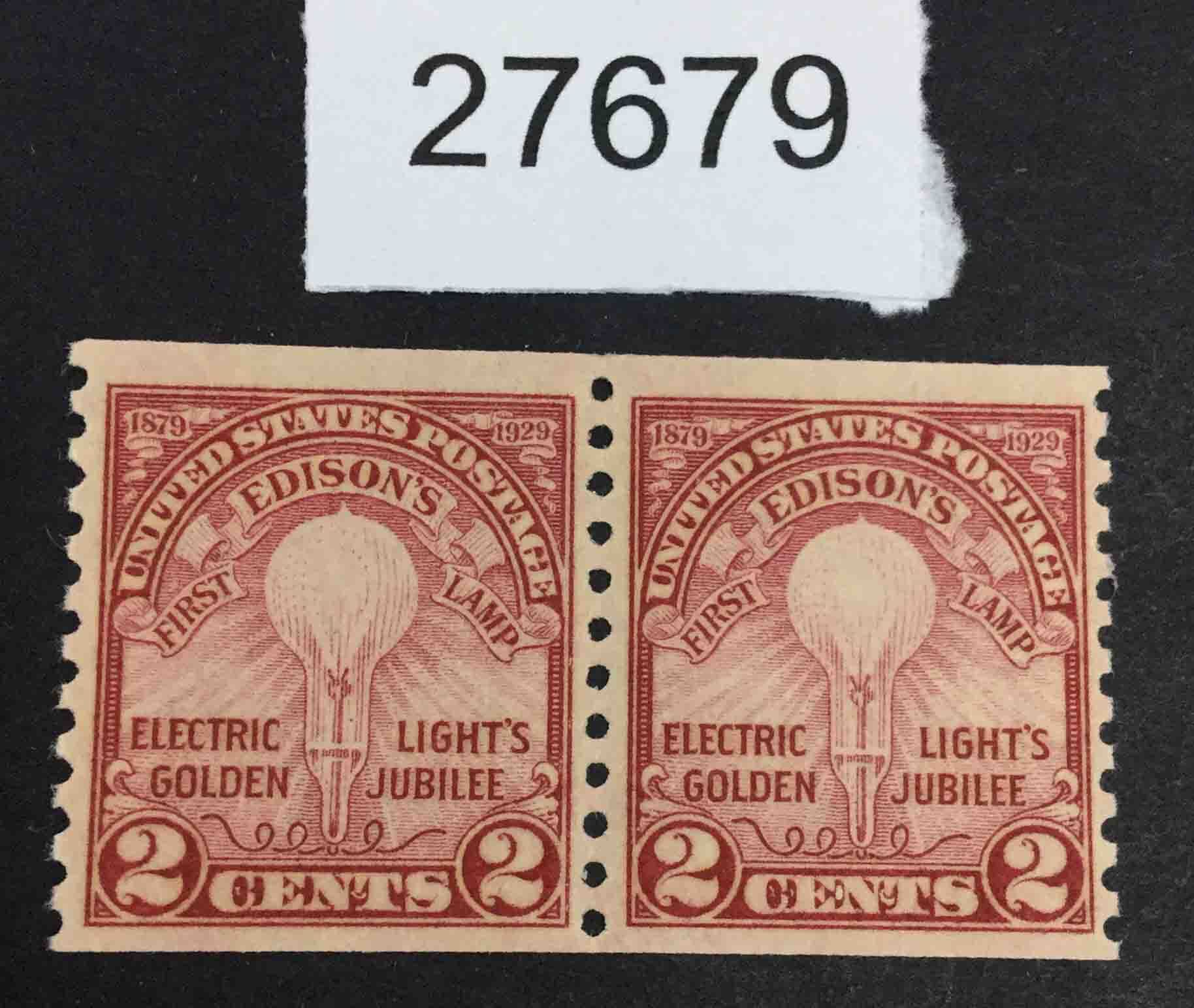 US Stamps #656 Mint OG H Pair LOT #27679 | United States, General Issue ...