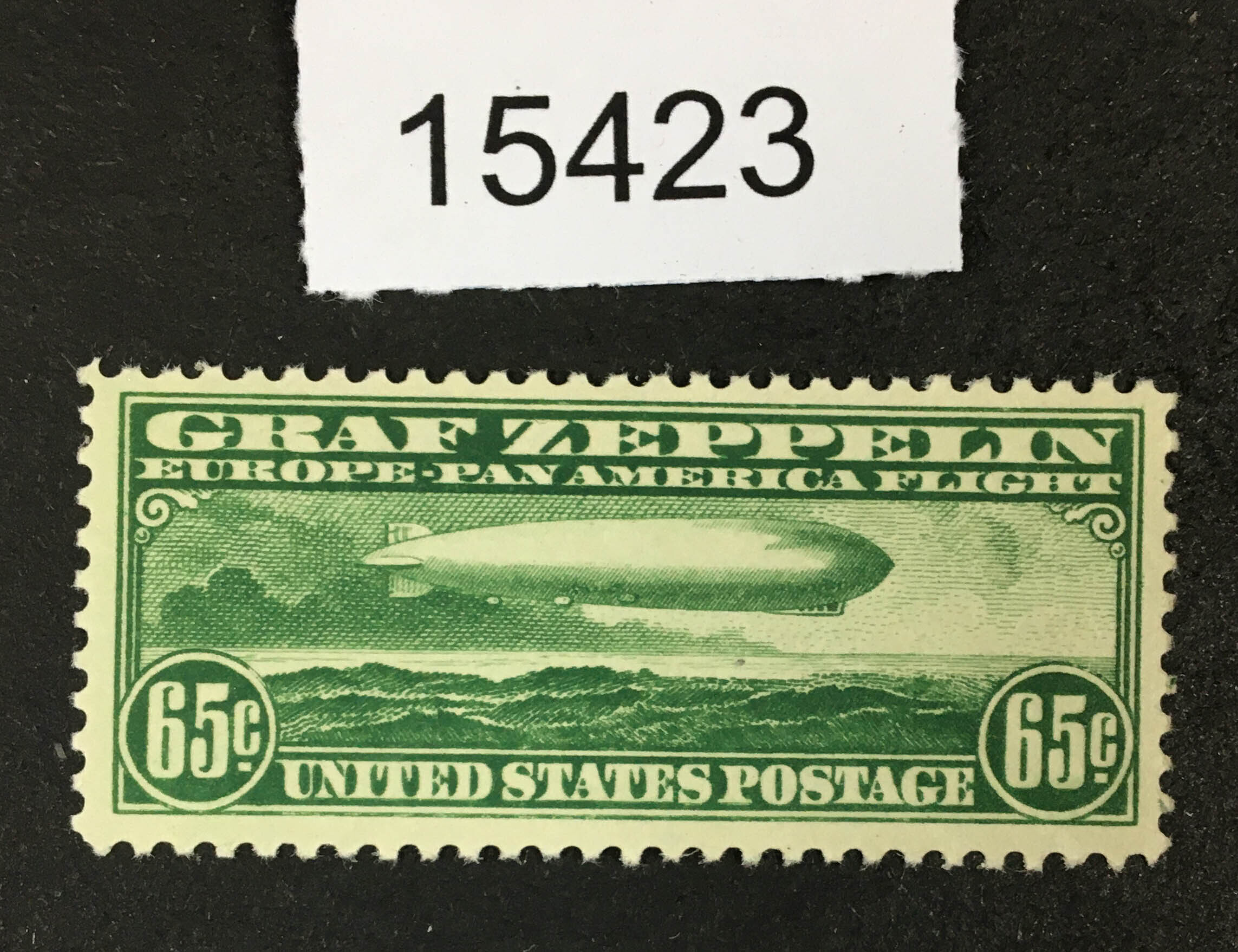 US Stamps # C13 Graf Zeppelin Mint OG NH $250 LOT #15423 | United ...