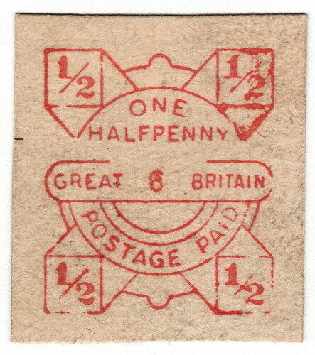 (I.B) George V Postal : Meter Mark ½d | Great Britain, Stamp / HipStamp