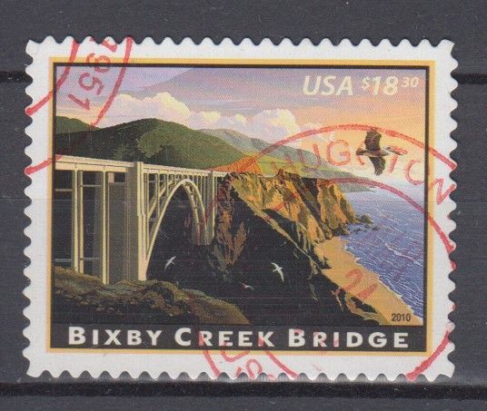 USA #4439 Bixby Creek Bridge Used | United States, General Issue Stamp ...