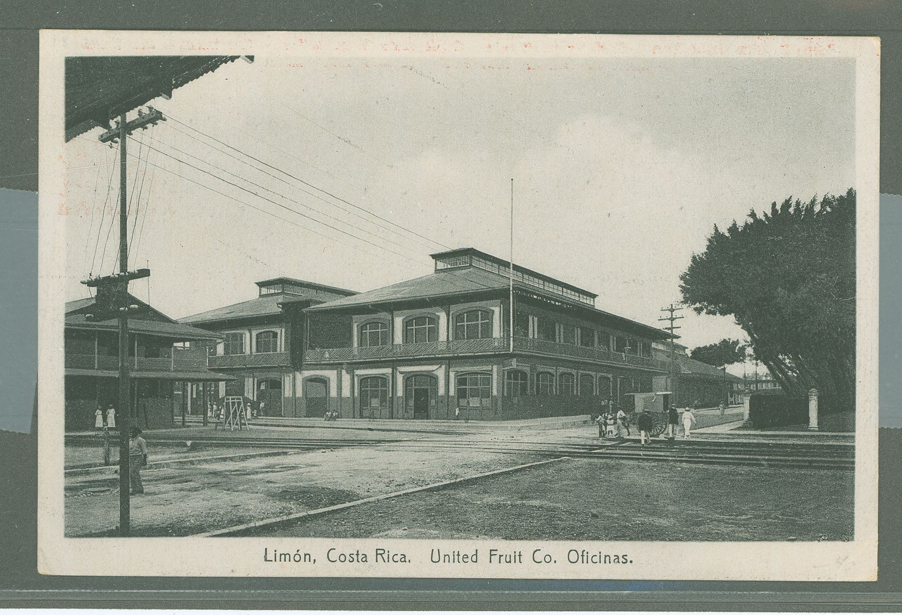 Costa Rica 1923 4c red on cream address side clean First and third ...