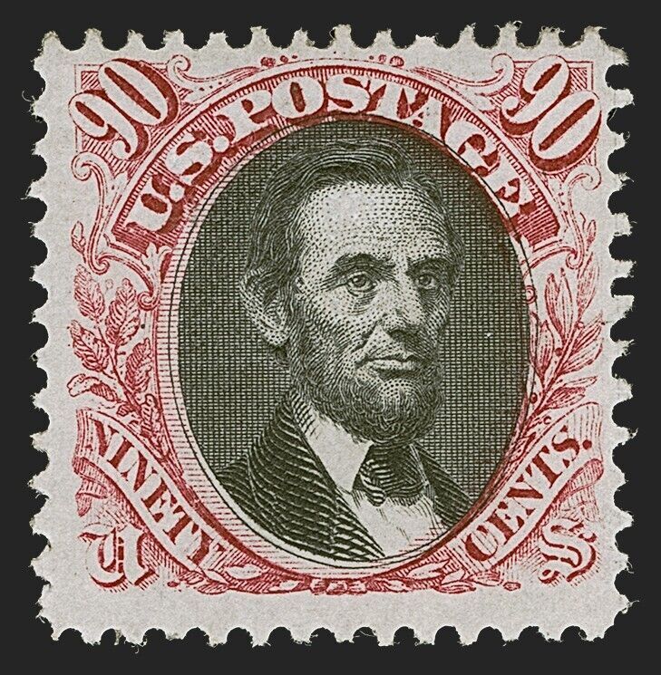 US Stamps #122 Mint OG H Fresh Sound 1 Psag & 2 PF Certs LOT #89729 ...