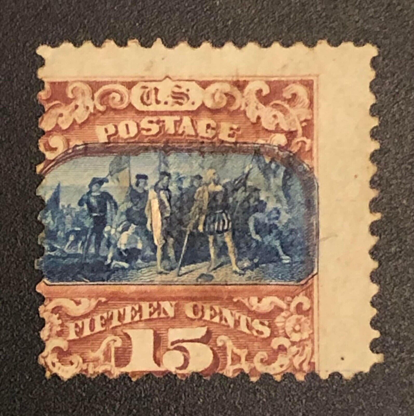 TangStamps: US Stamp #119 Pictorial Used, Misperf EFO | United States ...