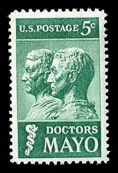 PCBstamps US #1251 5c Doctors Mayo, MNH, (10) | United States, General ...