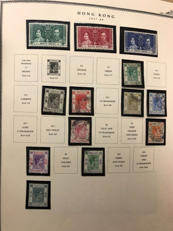 Hong Kong – Mint Collection 1920s to 2000s in Scott Specialty Album ...