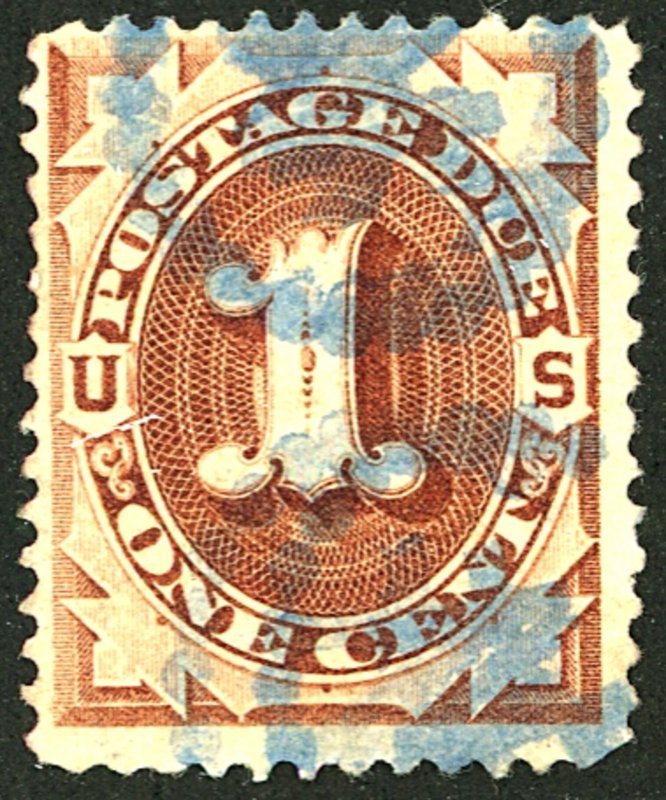 U.S. #J1 USED | United States, Postage Due Stamp / HipStamp