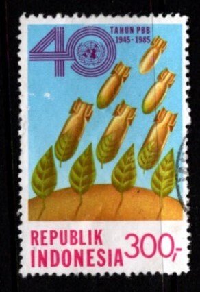 Indonesia - #1286 UN Anniversary - Used | Asia - Indonesia, General ...