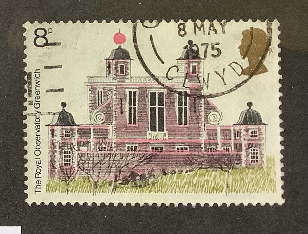 Great Britain 1975 Scott 742 used - 8p, Royal Observatory, Greenwich ...