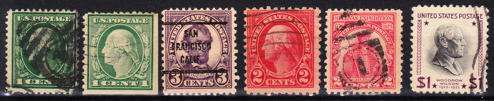 MOstamps - US Old Used - Lot # DS-4825 | United States, General Issue ...