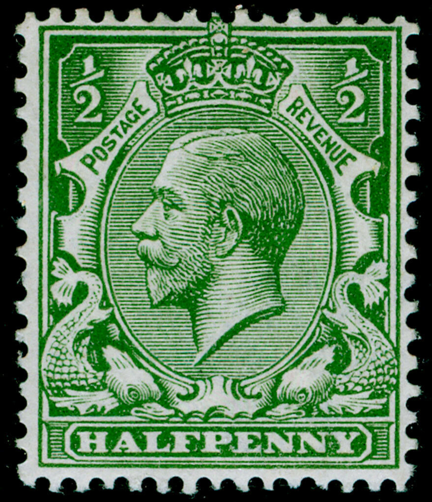 SG356 SPEC N14(-), ½d pale dull green, M MINT. UNLISTED. RP CERT ...