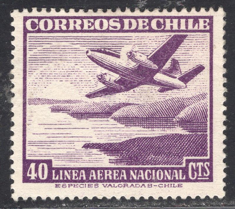 Chile Scott C156 | Central & South America - Chile, Air Mail Stamp ...