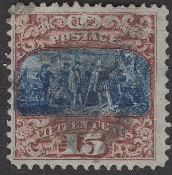 SC #119. Brilliant fresh color. CV: $190 | United States, General Issue ...