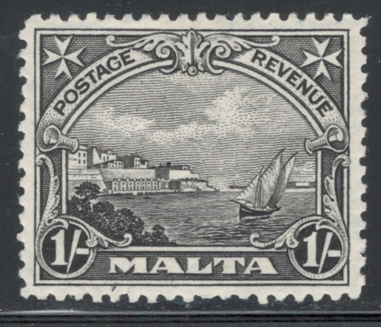 Malta 1930 Valletta Harbor 1sh Scott # 177 MH | Europe - Malta, General ...