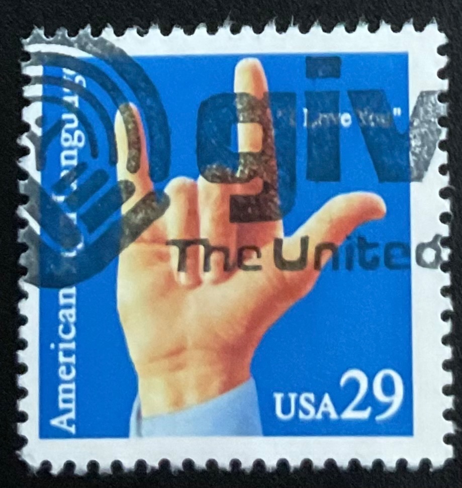 US #2784 Used Single American Sign Language SCV $.25 L28 | United ...