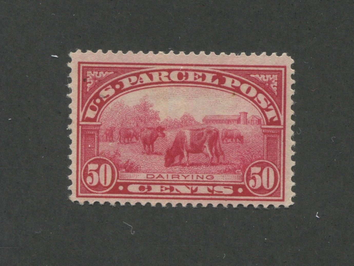 1913 United States Parcel Post Stamp #Q10 Mint Lightly Hinged F/VF ...