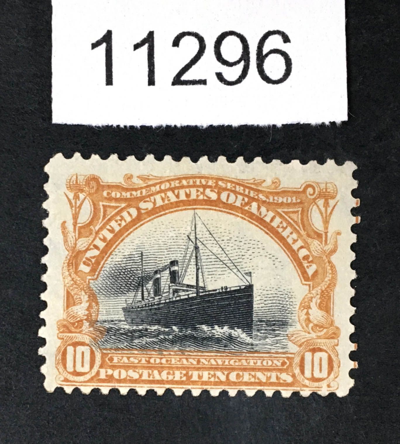 US Stamps # 299 Mint OG NH $375 LOT #11296 | United States, General ...
