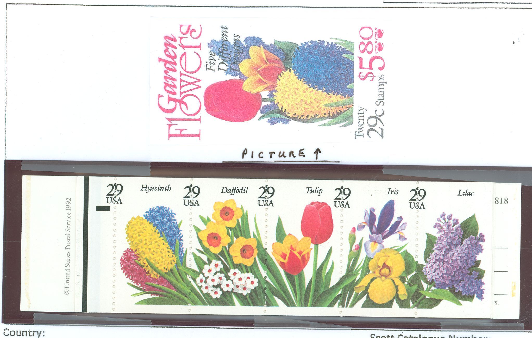 United States #BK208/2764a Single (Complete Set) | United States ...