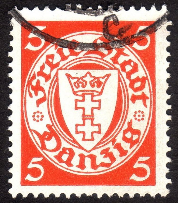 1938, Danzig, 5pfg, Used, Sc 226 | Europe - Germany & Colonies - German ...