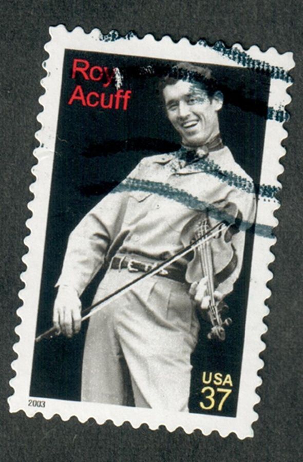 3812 Roy Acuff used Single | United States, General Issue Stamp / HipStamp