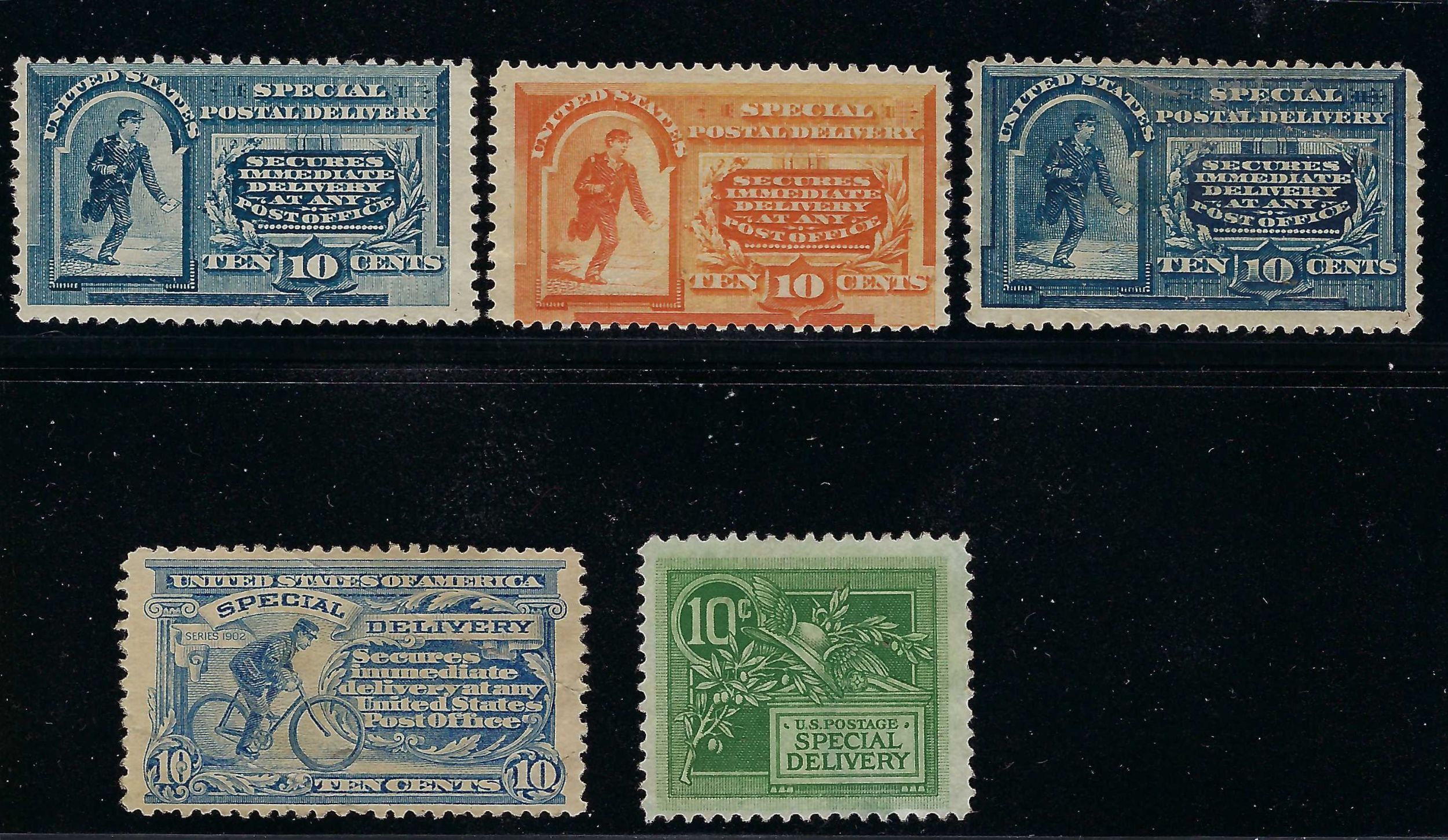 *E2, 3,5, 6, 7 Average-Fine, Scott $1300 | United States, Special ...