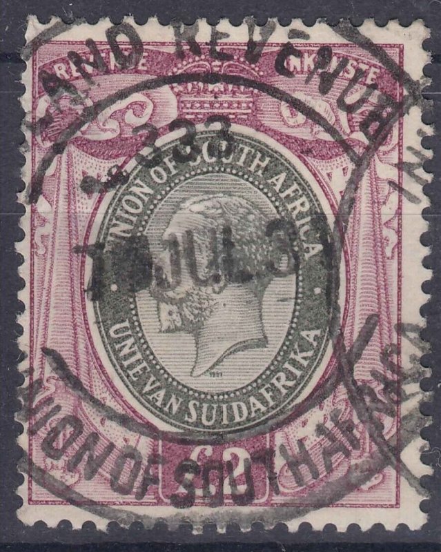 Union of South Africa 2 Pounds revenue stamp | Africa - South Africa ...