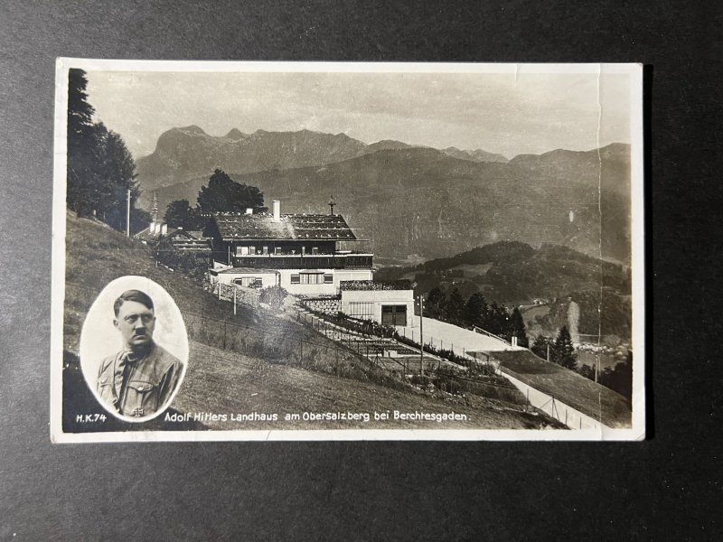 1933 Nazi Germany Postcard Cover Koln Cologne to Munster Adolf Hitler ...