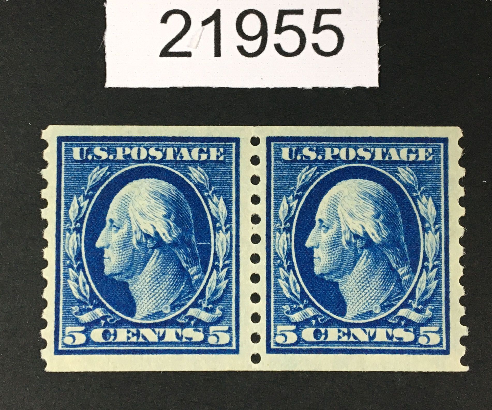 US Stamps # 447 Mint OG LH Pair VF $105 LOT # 21955 | United States ...
