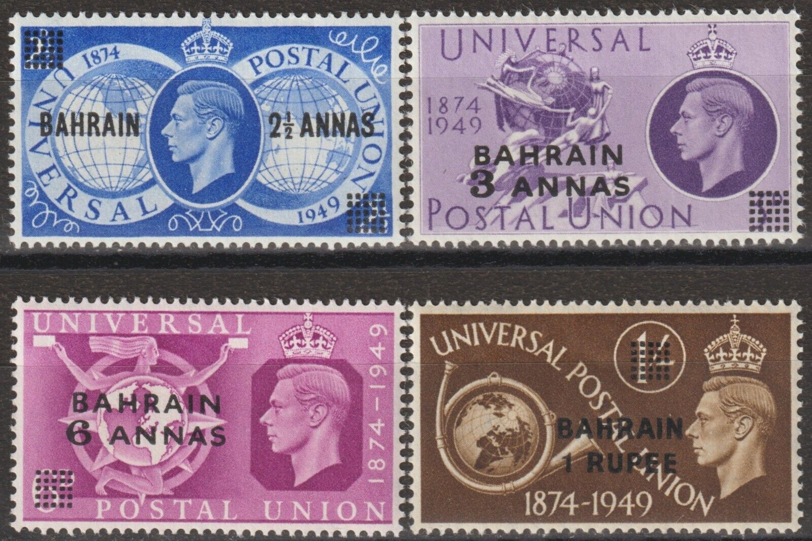 EDSROOM-16668 Bahrain 68-71 MNH 1949 Complete UPU | Middle East ...