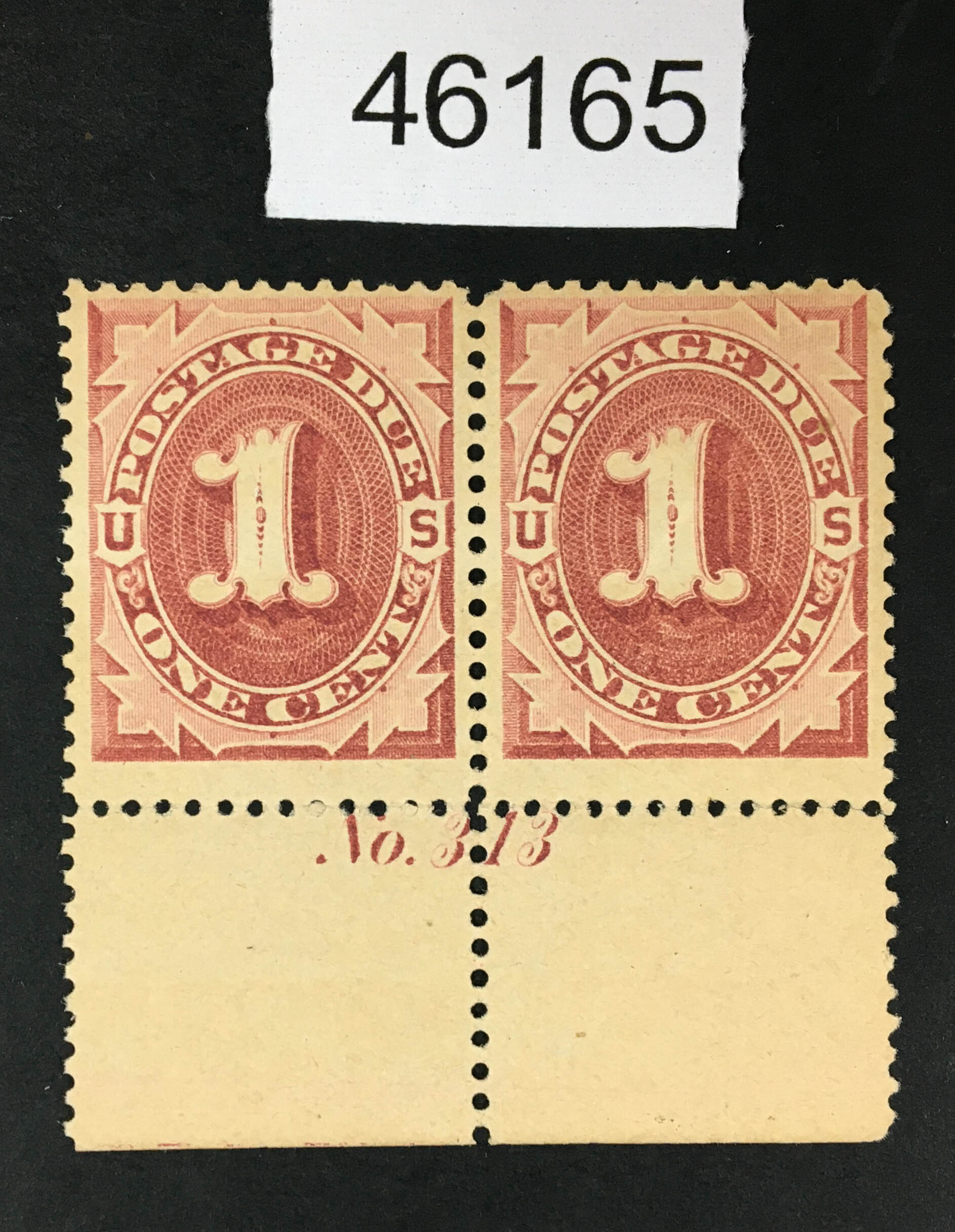 US Stamps # J22 Mint OG NH Plate Pair $170+ LOT #46165 | United States ...