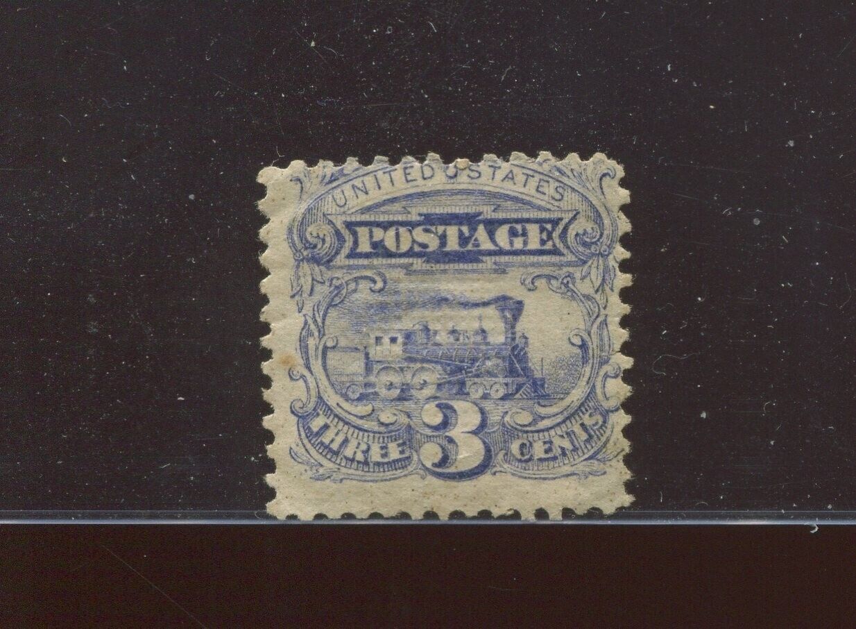 114 Locomotive Mint on Exhibit Page with PA Dollar w/ Train Design from ...