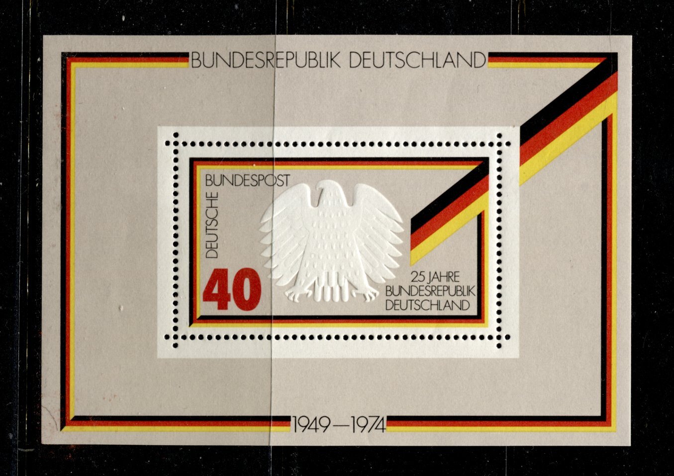 Germany Stamp #1145 Mint OG NH XF Souvenir Sheet - Post Office Fresh ...