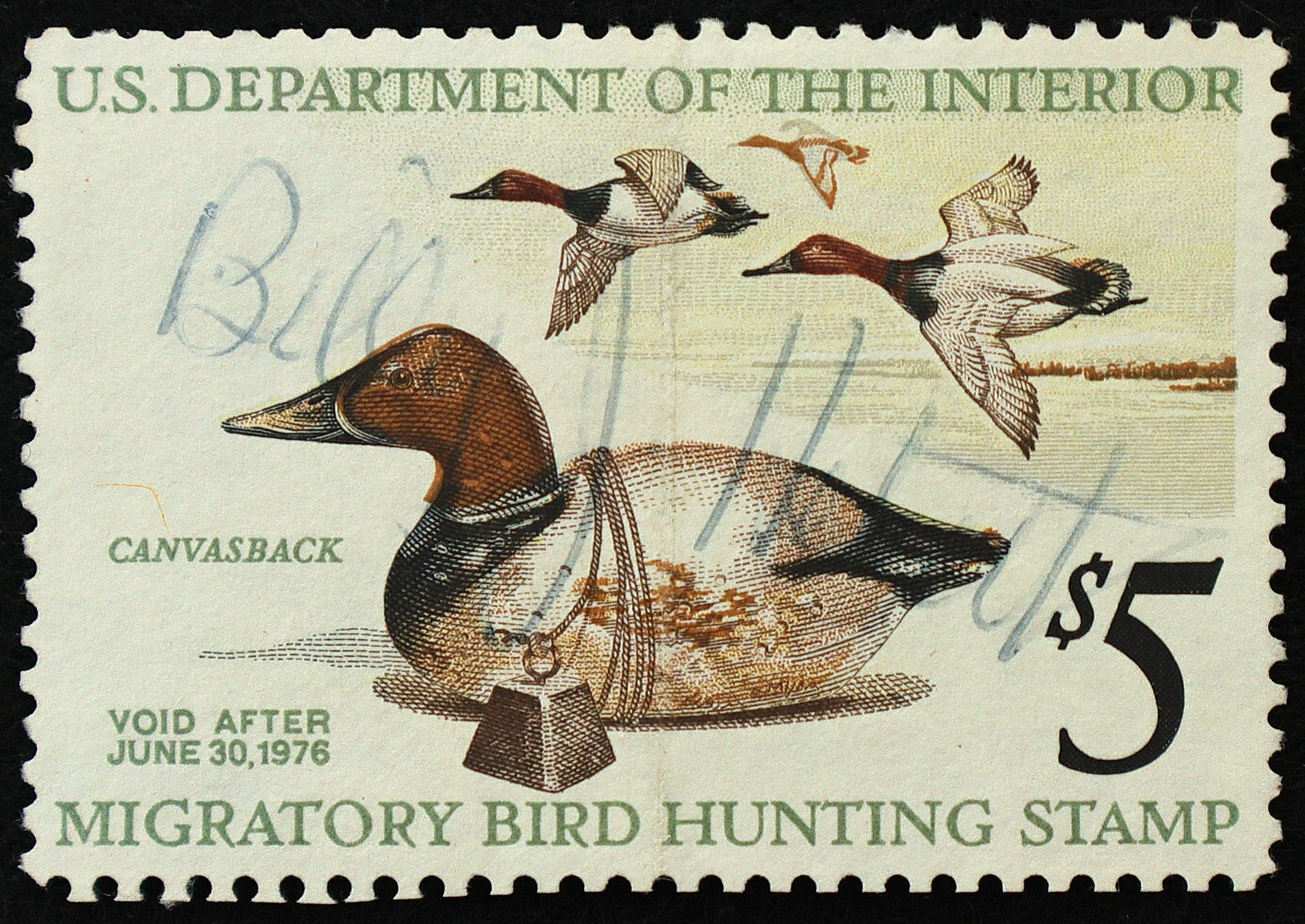 U.S. Used Stamp Scott #RW42 $5 Federal Duck Hunting. Fine - Very Fine ...