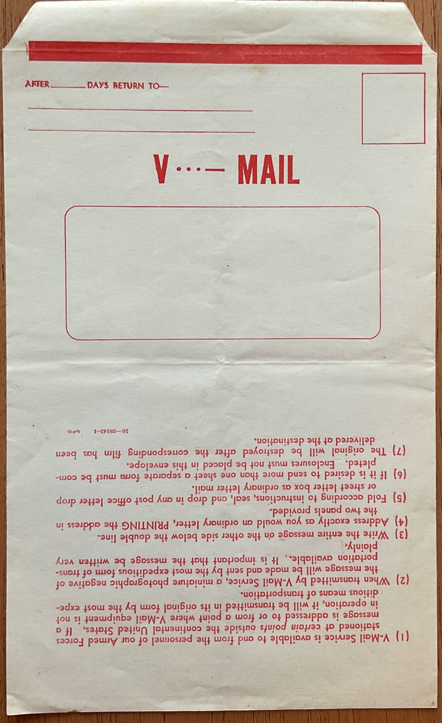 US V Mail Military History MNH Unused Letter Sheet WWII Armed Forces ...