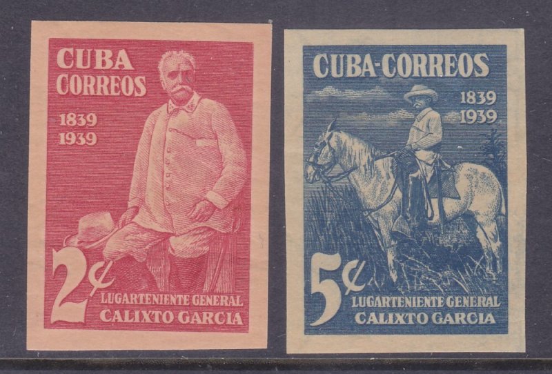 Cuba 359-60 MNH 1939 General Calixto Garcia IMPERF Set of 2 | Caribbean ...