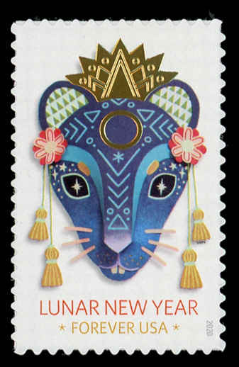USA 5428 Mint (NH) Year of the Rat Forever Stamp | United States ...