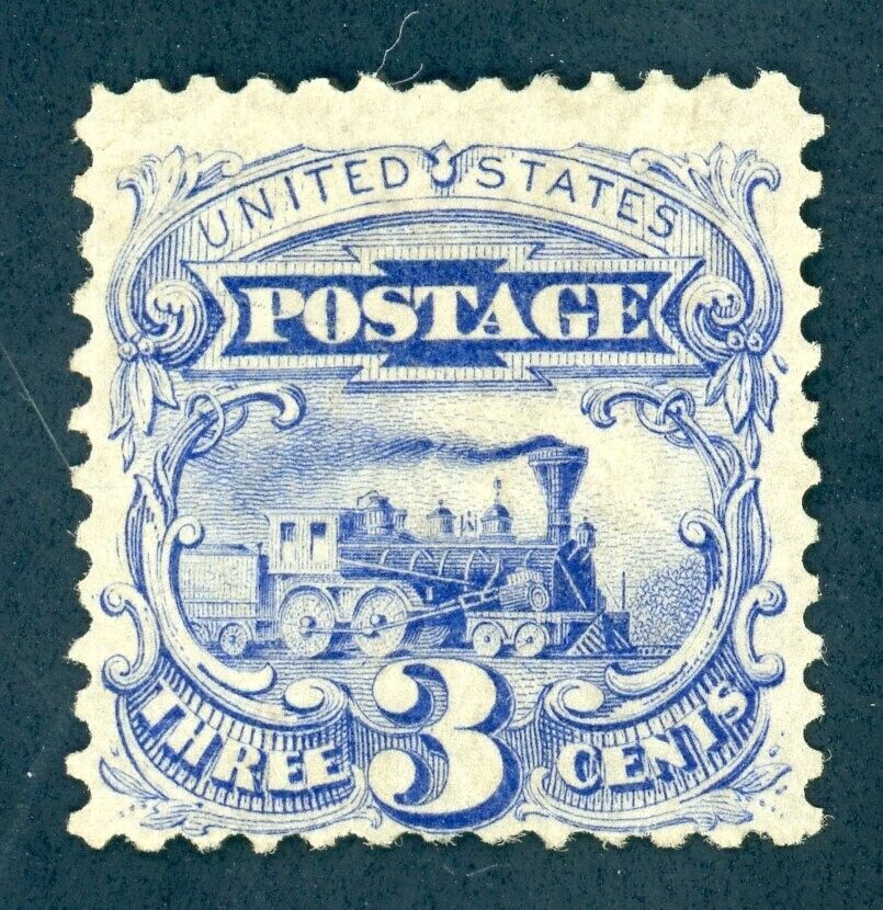 US SC #125 1875 Re-Issue Only 1406 Sold Part OG Fresh Sound Psag Cert ...