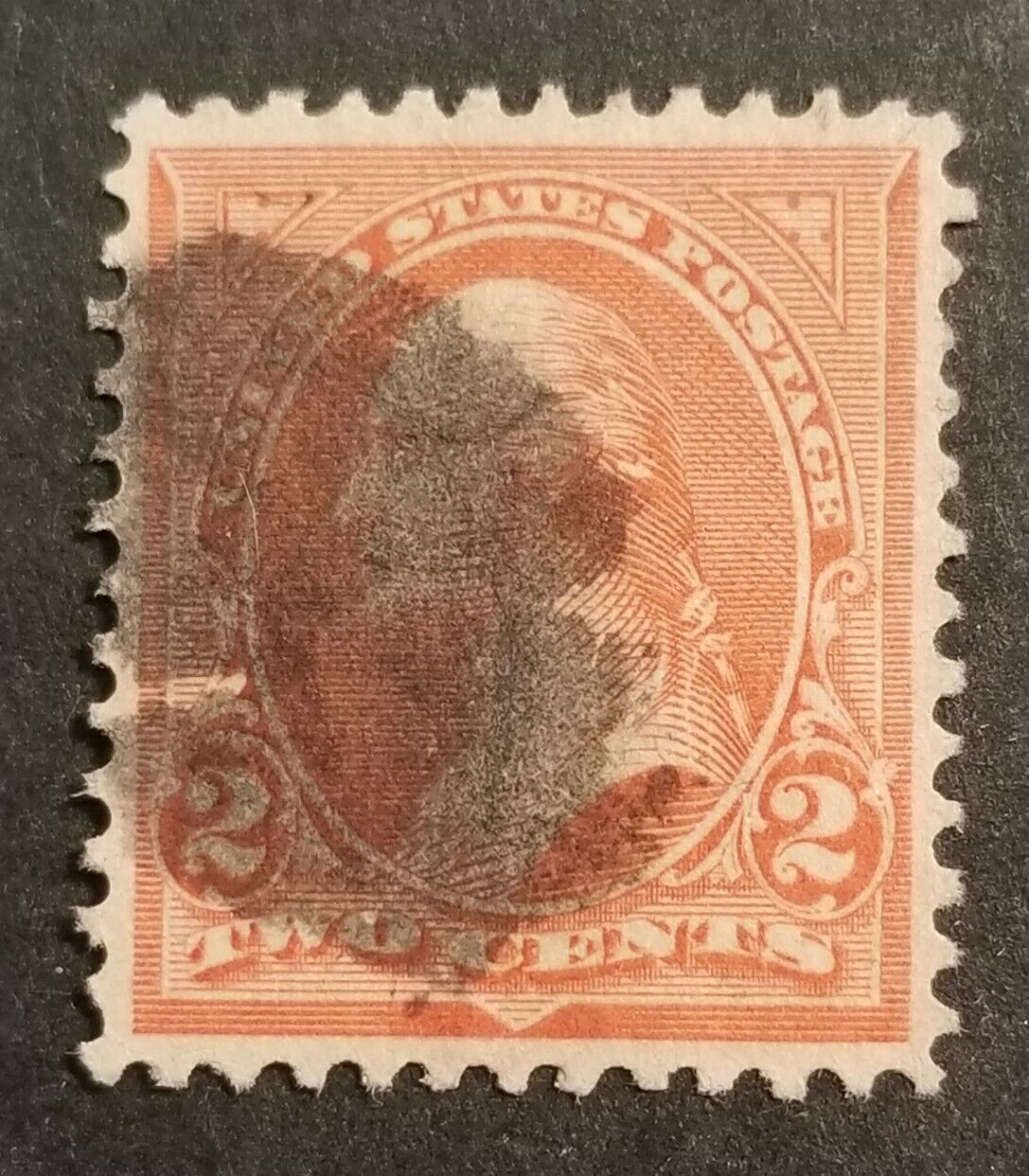 US Scott 252 2c George Washington Type 3 Used Stamp z4852 | United ...