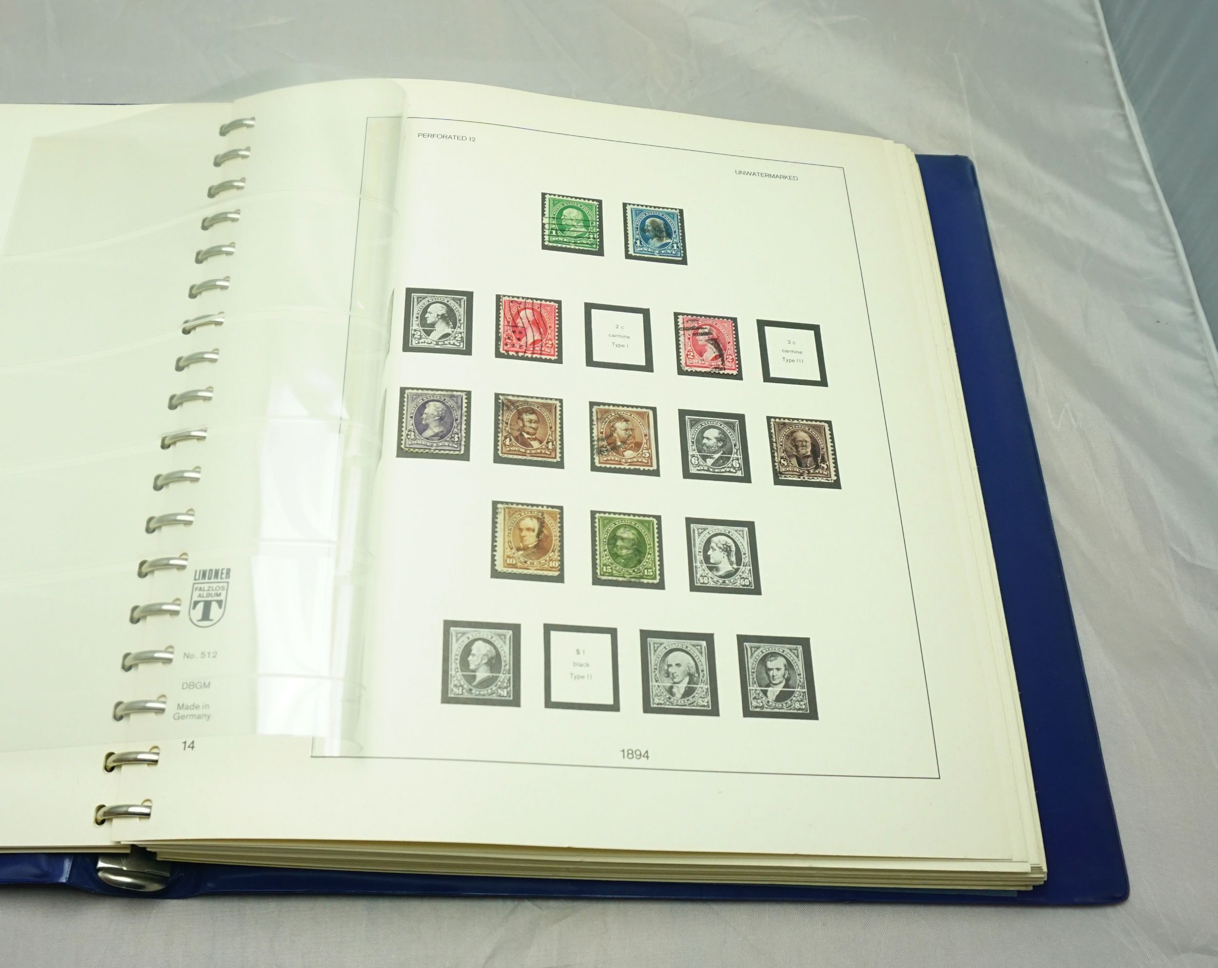 Lindner USA Postage Stamp Booklet Collection in 10 Hingeless Albums up ...