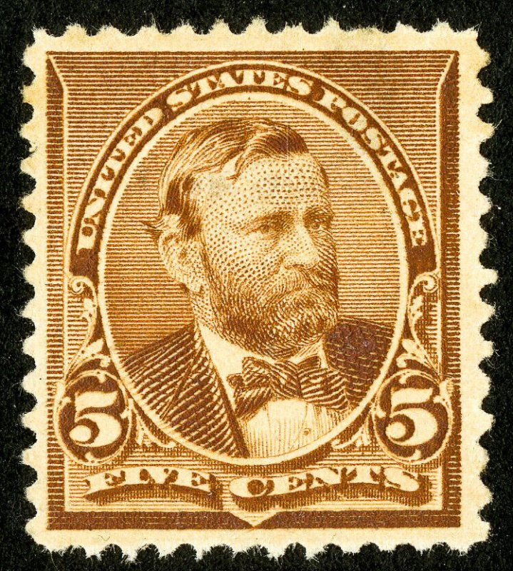 US Stamps # 223 MH XF Disturbed Original Gum | United States, General ...