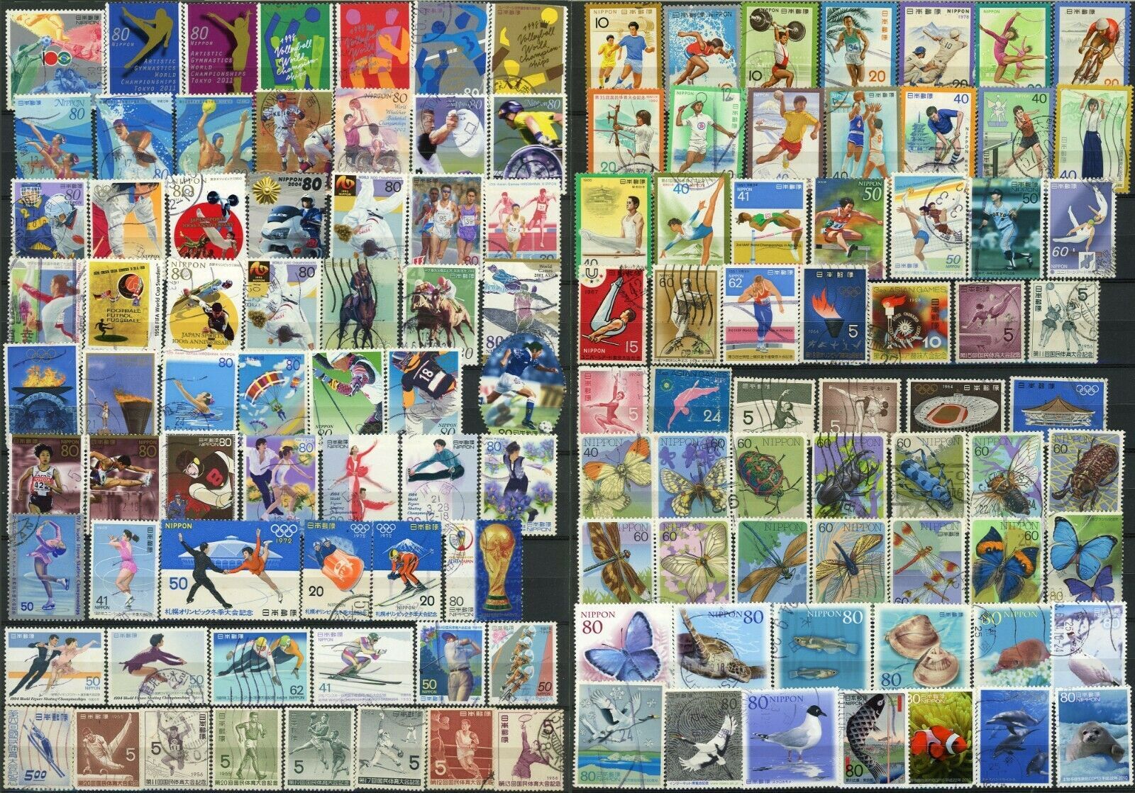 Japan Postage Asia Stamp Collection Topical Used J026 | Asia - Japan ...