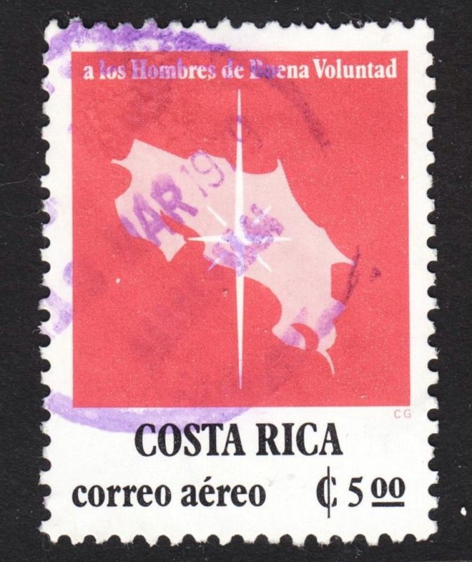 Costa Rica Scott C731 VF used. FREE... | Central & South America ...