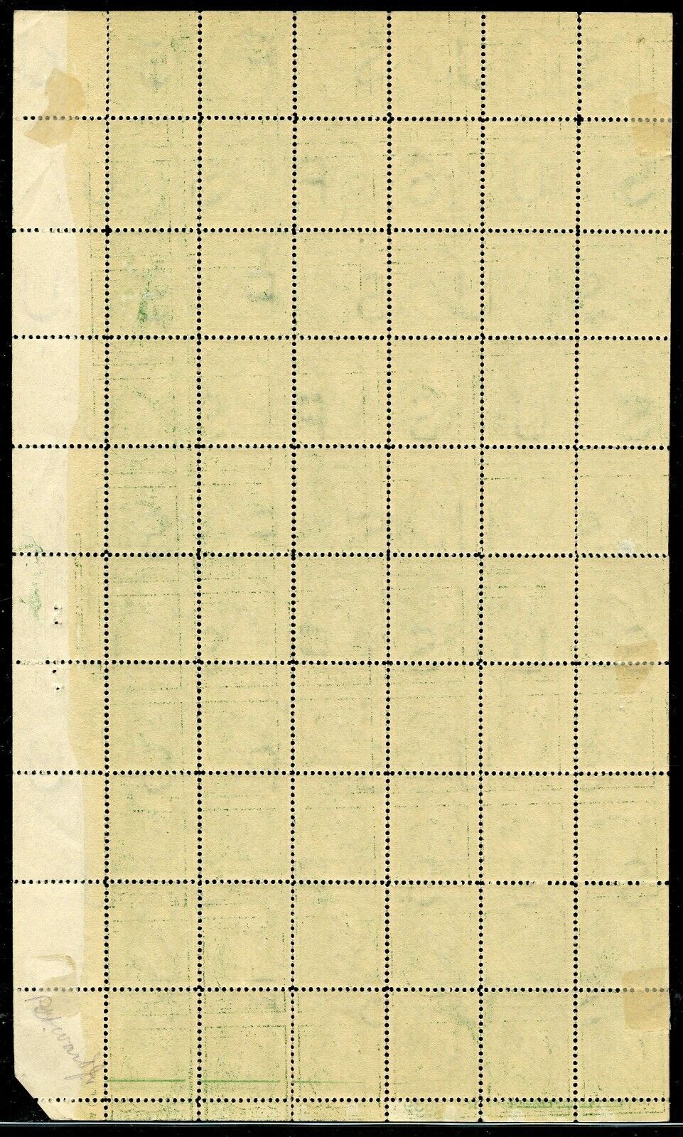 United States Scott #374 1c Franklin CPL Sheet of 30 Intact Selvage ...